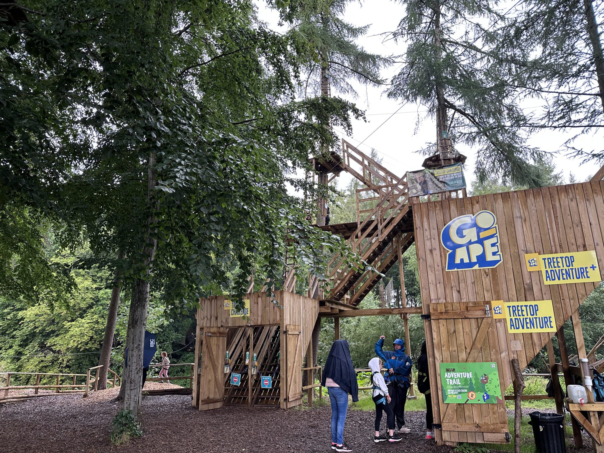 Review - Go Ape Dalkeith Country Park – You need to visit | Family ...
