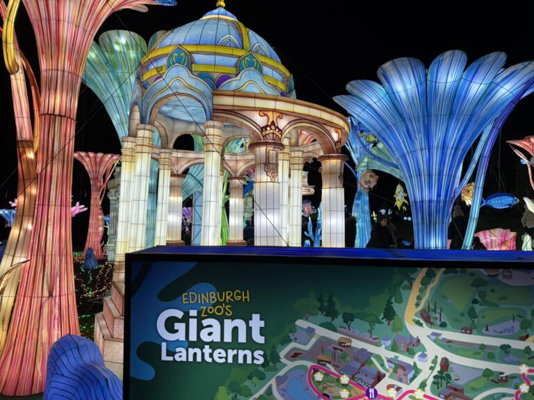 Edinburgh Zoo's Giant Lanterns – You need to visit | Family Travel Blog